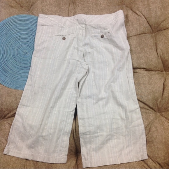Fresh Wear | Shorts | Fresh Wear Sz 3 Koolat Shorts Capri Linen Cotton ...