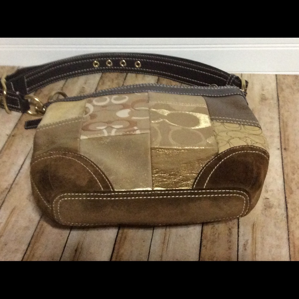 Coach Signature Patchwork Duffle - Gem