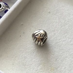 Pandora | Jewelry | Authentic Pandora 2 Tone Seashell | Poshmark
