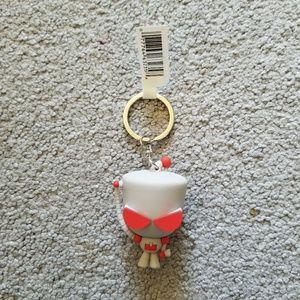 Other | Invader Zim Duty Mode Gir Keychain | Poshmark