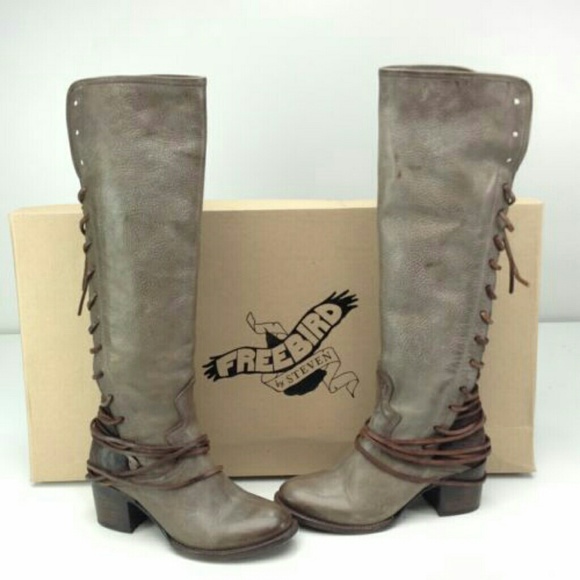 Steve Madden | Shoes | Steve Madden Knee High Boots Freebird Collection ...