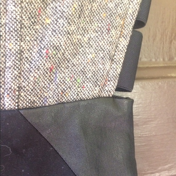 Mason | Dresses | Mason Tweedleather Mini Dress | Poshmark