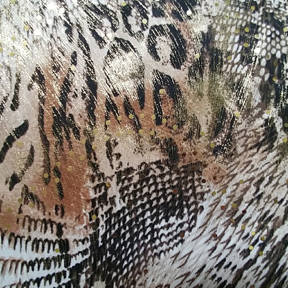 MSK | Tops | Msk Animal Print Tunic Top | Poshmark