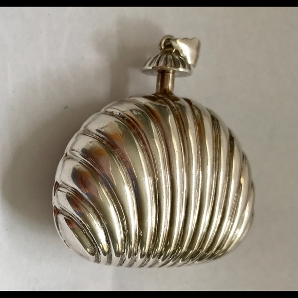 Jewelry | Elegant 925 Shell Shaped Perfume Bottle Pendant | Poshmark
