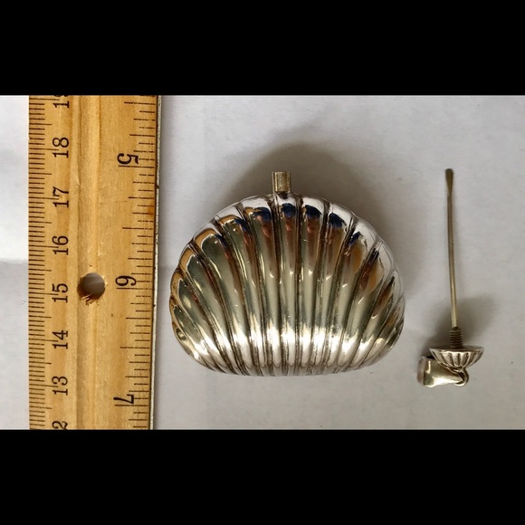 Jewelry | Elegant 925 Shell Shaped Perfume Bottle Pendant | Poshmark