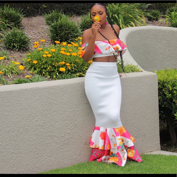 slaytique | Dresses | Caribbean Chic Two Piece | Poshmark
