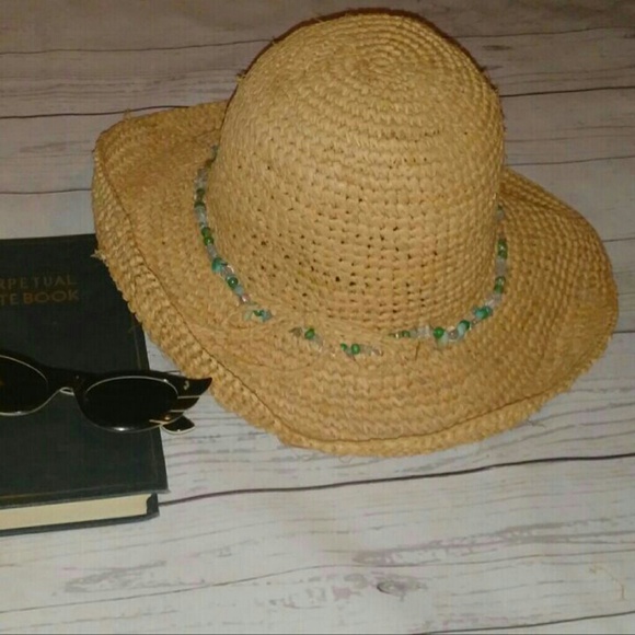 Accessories | Vintage Floppy Straw Hat | Poshmark