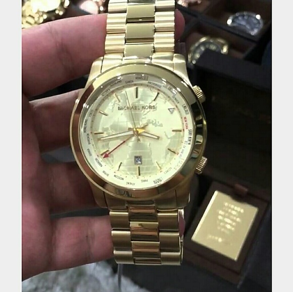 Michael Kors | Accessories | Big Sale55 Nwt Michael Kors Map Watch ...