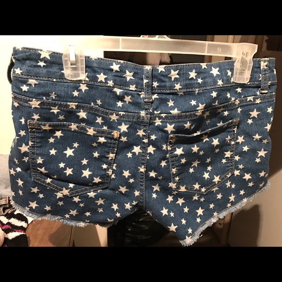 Shorts Sexxxy Blue Jean Star Short Shorts Poshmark 4698