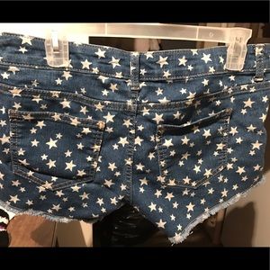 Shorts | Sexxxy Blue Jean Star Short Shorts | Poshmark