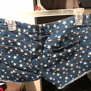 Shorts | Sexxxy Blue Jean Star Short Shorts | Poshmark
