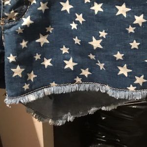 Shorts | Sexxxy Blue Jean Star Short Shorts | Poshmark