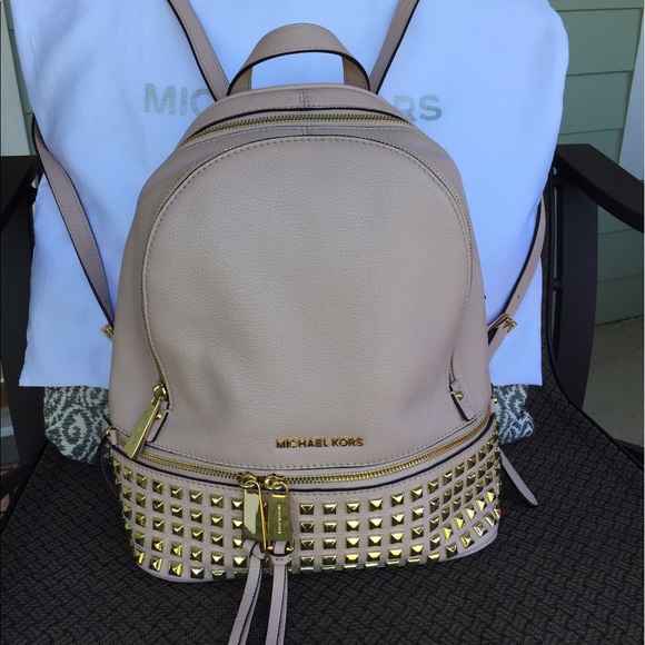 Michael Kors Studded Backpack Pursed | semashow.com