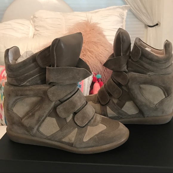 Isabel Marant | Shoes | Isabel Marant Wedge Sneakers Size 4 | Poshmark