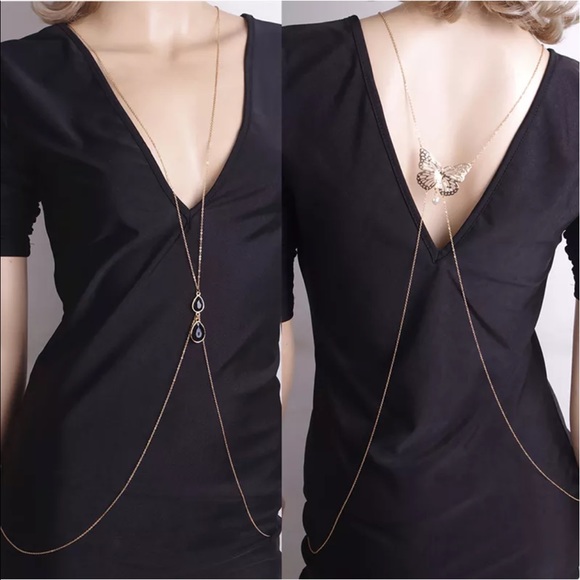 Jewelry | New Item Butterfly Bikini Body Chain | Poshmark