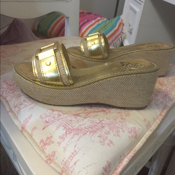 Tory Burch | Shoes | Tory Butch Wedge Sandals | Poshmark