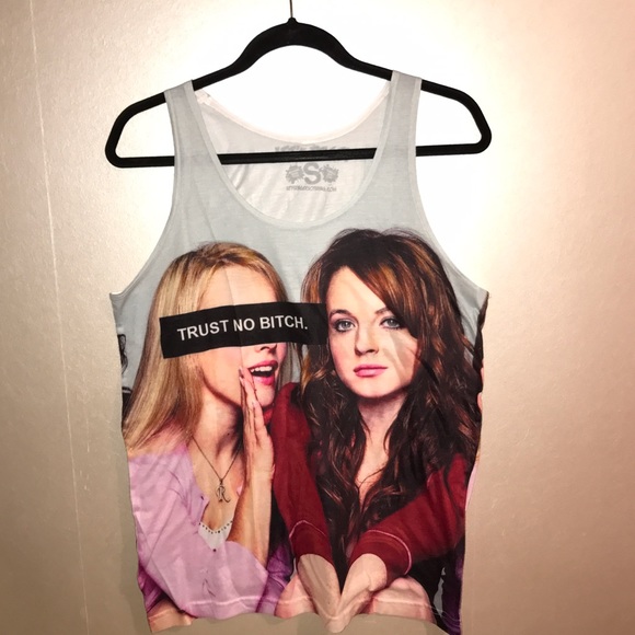 Tops | Mean Girls Trust No Bitch Tank | Poshmark