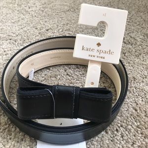 kate spade | Accessories | Kate Spade Black Leather Belt | Poshmark