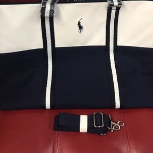 Polo Ralph Lauren | Bags | Ralph Lauren Travel Bag Purse Luggage Navy Men | Poshmark