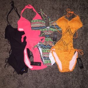 Swim | Multi Color Cut Out Monokini Swimsuit | Poshmark