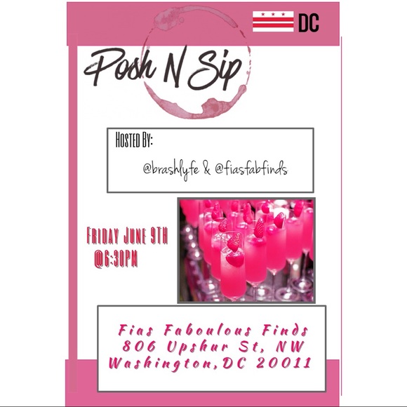 Posh N Sip | Other | Posh N Sip Dc | Poshmark
