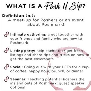 Posh N Sip | Other | Posh N Sip Dc | Poshmark
