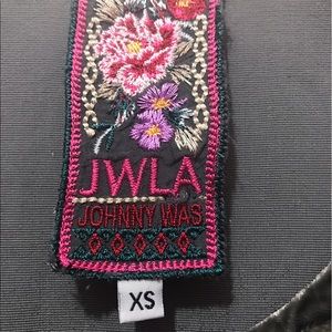 Johnny Was | Tops | Johnny Was Velvet Embroidered Top | Poshmark