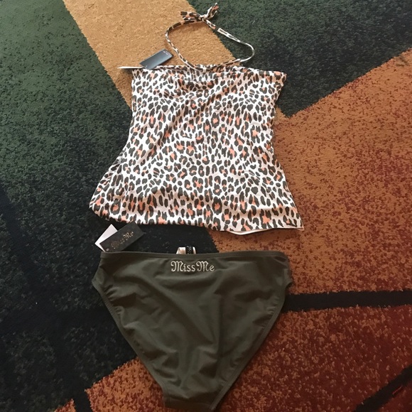 Miss Me | Swim | Miss Me Swim Tankini Bathing Suit Small Nwt | Poshmark