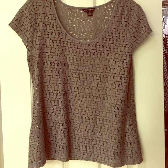 Banana Republic | Tops | Banana Republic Gray Summer Top With Lining ...