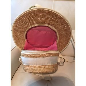 Bags | Straw Hat Crossbodybackpack Bag | Poshmark
