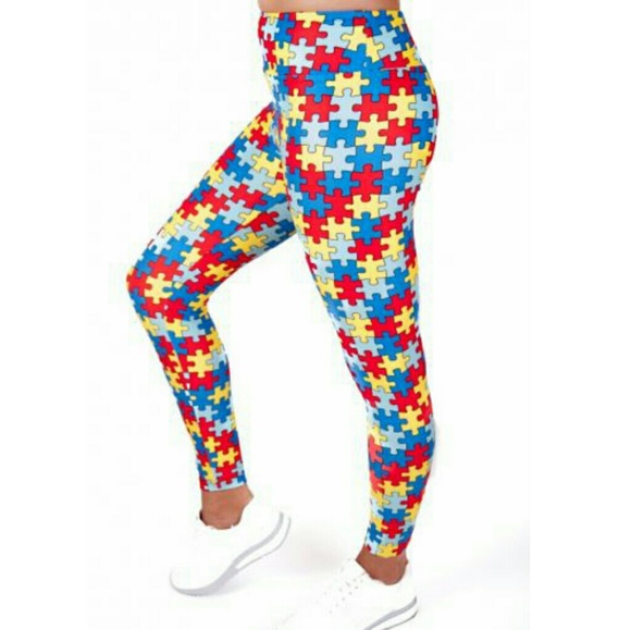 Charlie's Project | Pants & Jumpsuits | Puzzle Pieces Autism Awareness ...