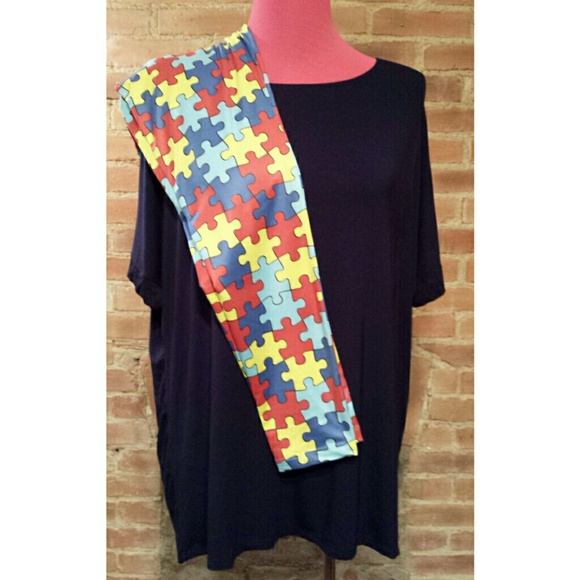 Charlie's Project | Pants & Jumpsuits | Puzzle Pieces Autism Awareness ...