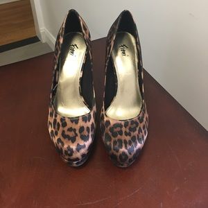 Shoes | Sexy Very Comfy Leopard Satin Heelsz 75 | Poshmark