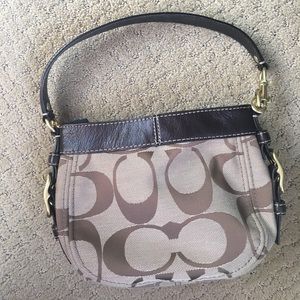 Coach | Bags | Coach Zoe Signature Hand Bag | Poshmark