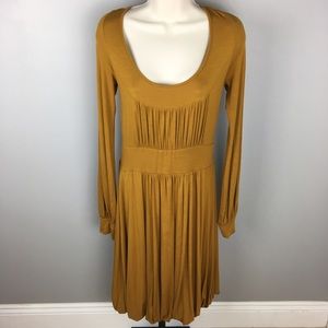 Vertigo Paris | Dresses | Vertigo Paris Mustard Bubble Small Dress ...