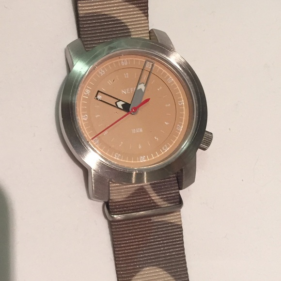 Neff | Accessories | Nwt Neff Camo Tactical Watch With Silver Face ...