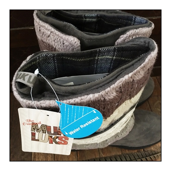 Muk Luks | Shoes | Muk Luks Nevia Water Resistant Sweater Boot | Poshmark