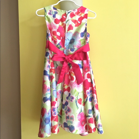 iris & ivy | Dresses | Euc Iris Ivy Girl Floral Print Dress Size 4 ...