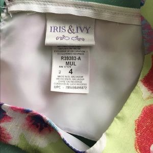 iris & ivy | Dresses | Euc Iris Ivy Girl Floral Print Dress Size 4 ...