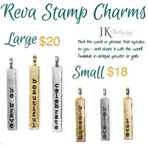 thirty-one | Jewelry | Nwt Thirtyone Small Reva Stamp Charm Love | Poshmark