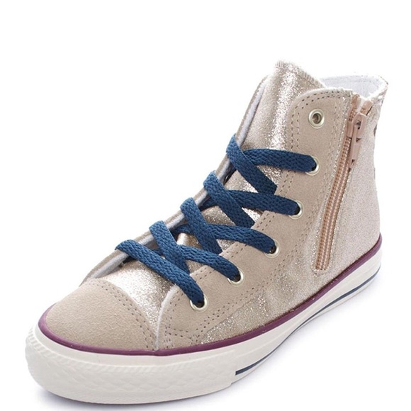 Converse | Shoes | Converse Ct Side Zip Hi Golden W Size 8w | Poshmark