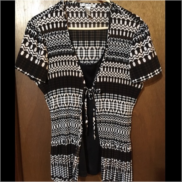 Fred David Stretch | Tops | Womens Fred David Stretch Shirt Short ...