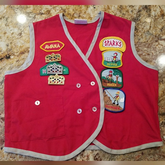 This Awana Sparks vest. [Cue theme song] : r/nostalgia
