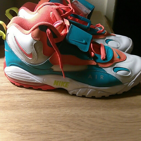 NIKE AIR | Shoes | Men Nike Air Miami Dolphins Team Colors | Poshmark