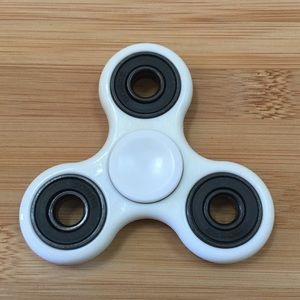 Other | White Tri Spinner Fidget Spinner Hand Spinner | Poshmark