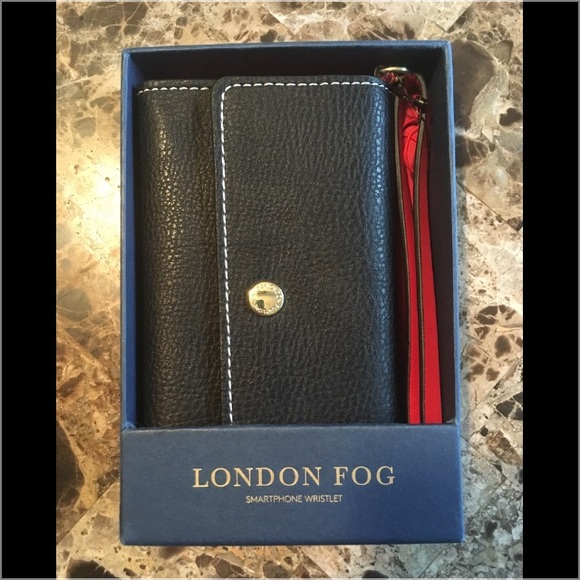 London Fog | Bags | New London Fog Alice Wristlet Smart Phone Wallet ...
