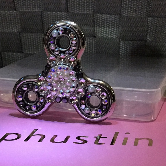 Other | Diamond Diva Bling Fidget Spinner Custom Make | Poshmark