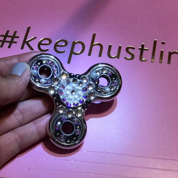 Other | Diamond Diva Bling Fidget Spinner Custom Make | Poshmark