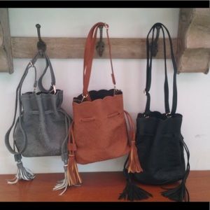 Bags | Embroidered Drawstring Bucket Crossbody Purse Bag | Poshmark