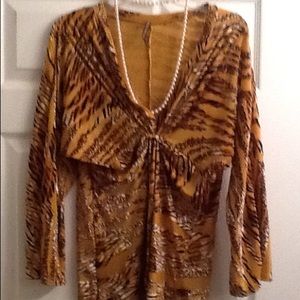 Tops | Leopard Print Tunic | Poshmark